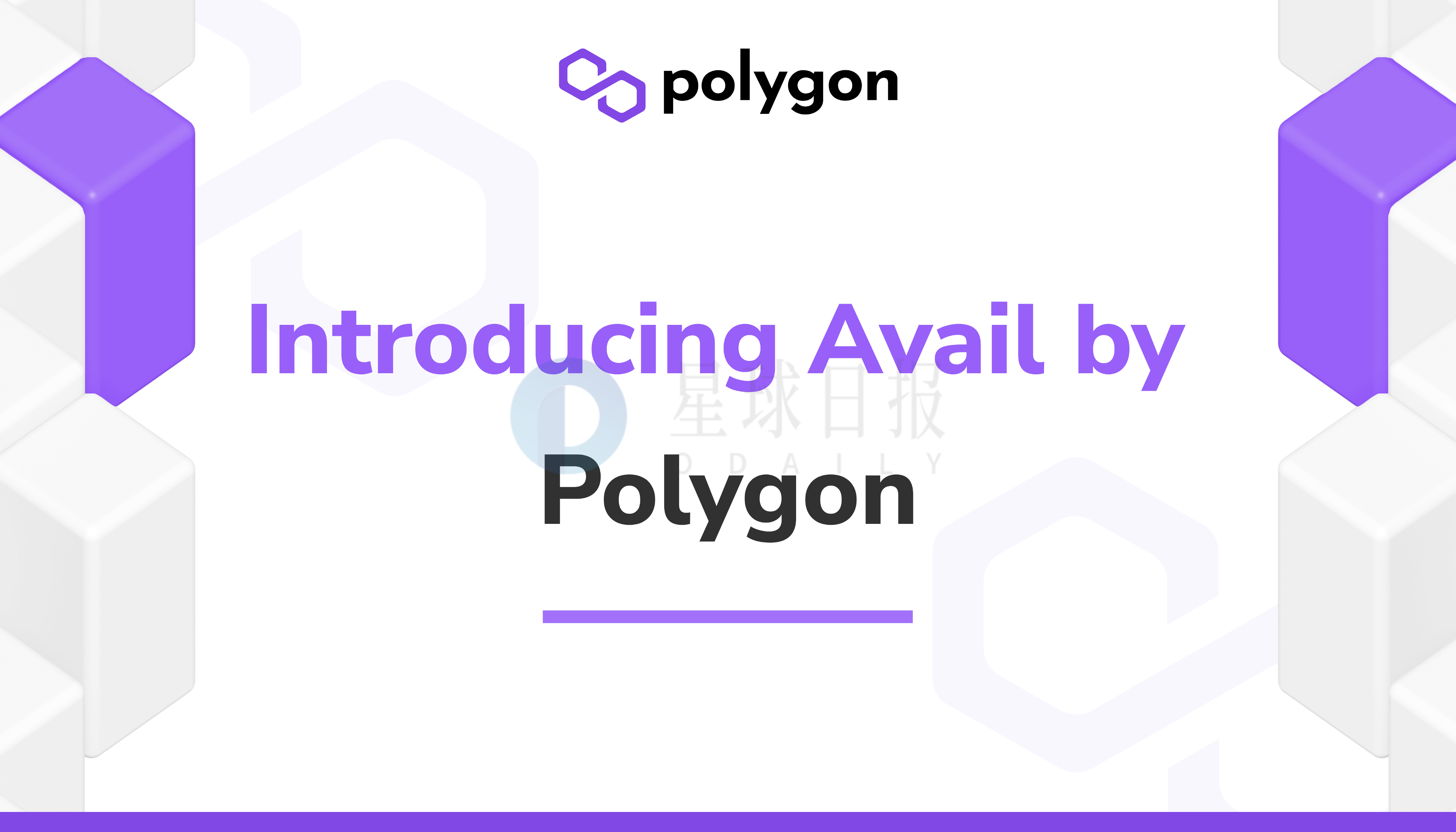 Polygon推出通用可扩展数据可用层Avail