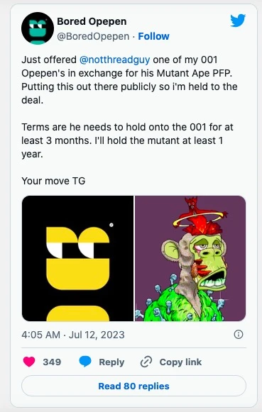 For the Culture：从ThreadGuy定制版Opepen开始的“整活狂潮”-web3资讯-ODAILY