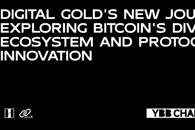 YBB Capital: A new journey for digital gold, Bitcoin ecological ...