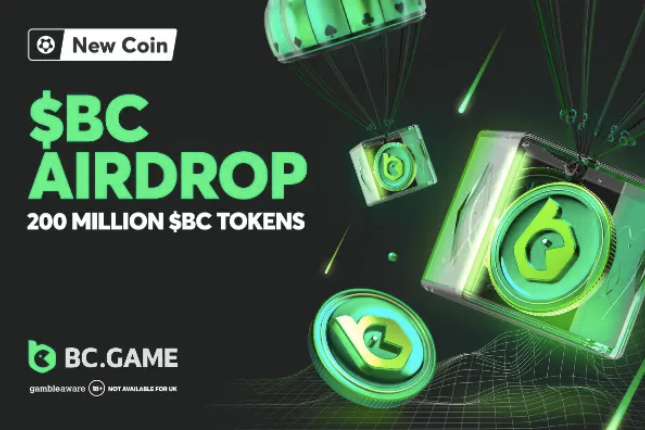 BC.GAME announces $BC airdrop event to reward loyal players and ...